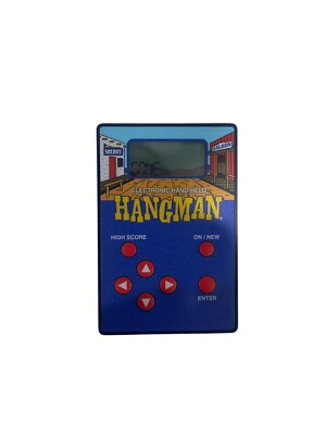 Hasbro: Hangman Electronic Handheld Word Game Vintage 1999 Milton ...