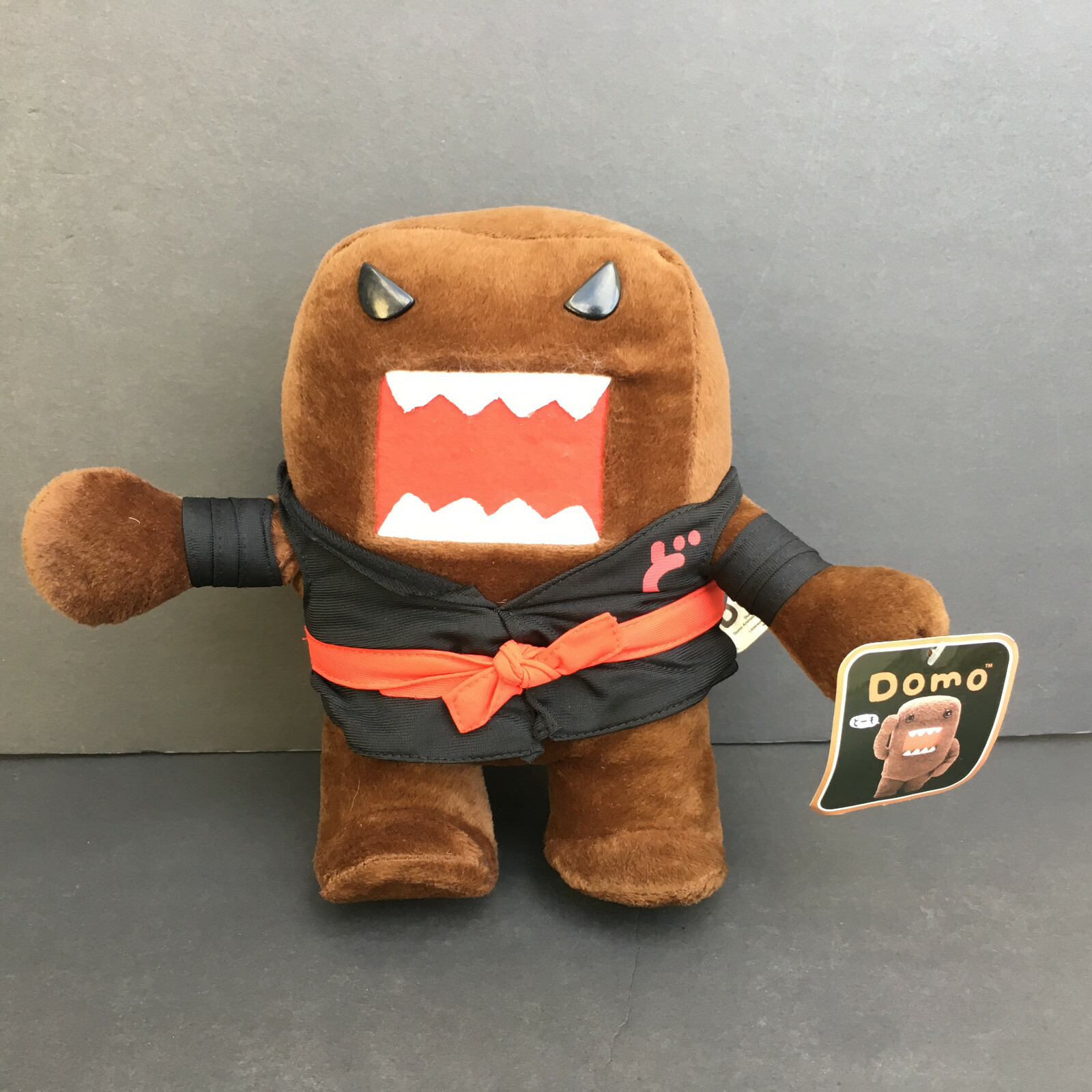 Domo Black Karate Outfit 9” Stuffed Plush Toy NWT | eBay