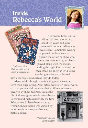 Rebecca: Lights, Camera, Rebecca! (American Girl® Historical Characters ...