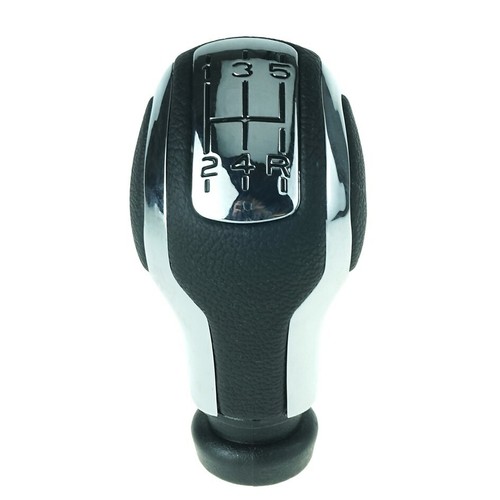 Schaltknauf 5 Gang Schalthebel Knauf Schaltknopf Sport Leder Schwarz ...