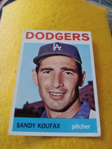 1964 Topps Sandy Koufax LA Dodgers, # 200 EX A Pen Mark Back See Scan ...