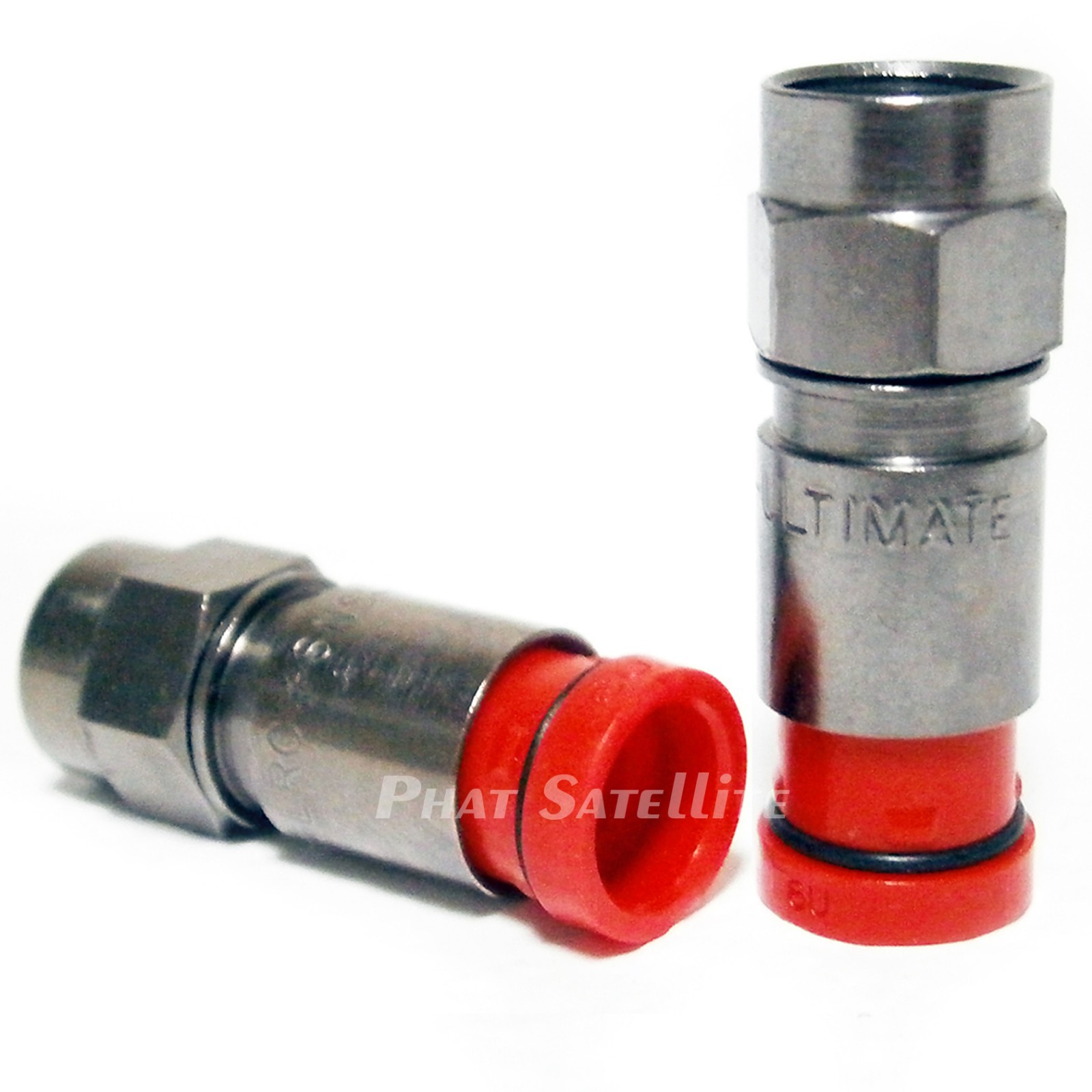 SNS1P6U BELDEN PPC RED RG6 Coaxial Cable COMPRESSION Connectors DIRECTV ...