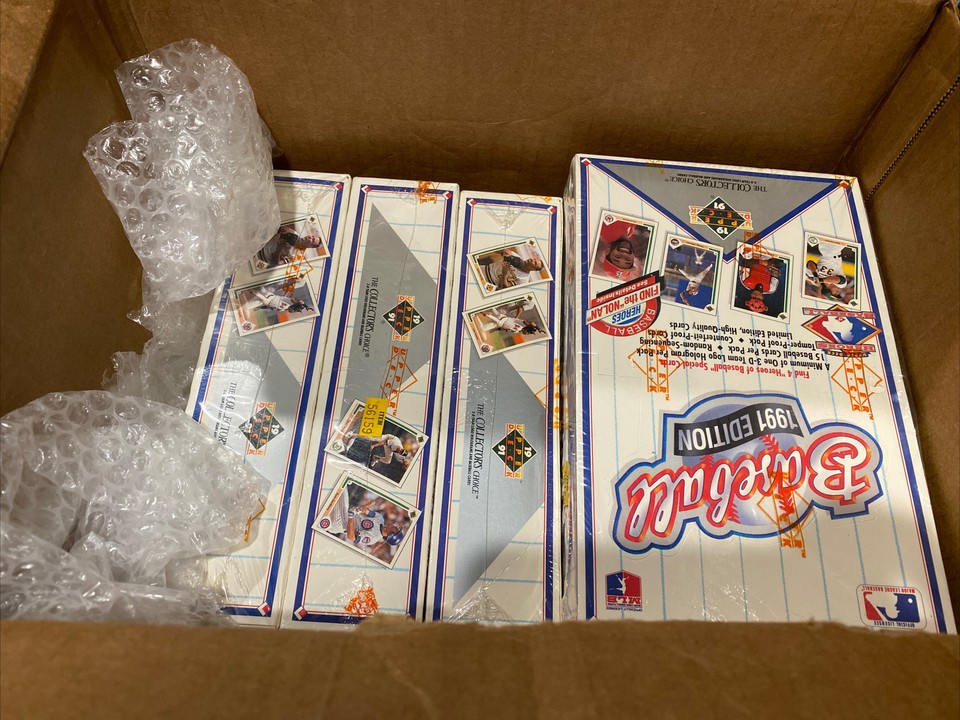 1991 Upper Deck Find The Nolan Baseball Michael Jordan SP Rookie Box ...