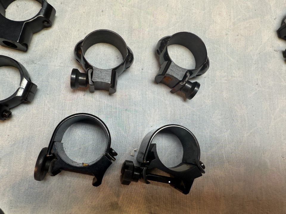 Scope Rings And Bases Parts Lot Redfield Weaver Tasco + More | eBay