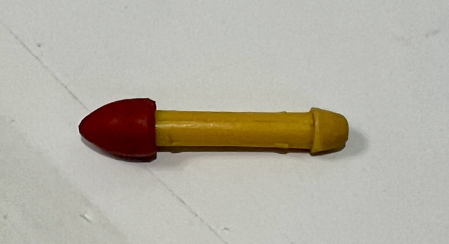 DINKY 100 / 104 / 353 / 361 - ORIGINAL MISSILE - YELLOW WITH RED TIP | eBay