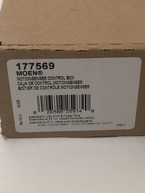 Moen 177569 & 177568 motionsense control box for touchless kitchen ...