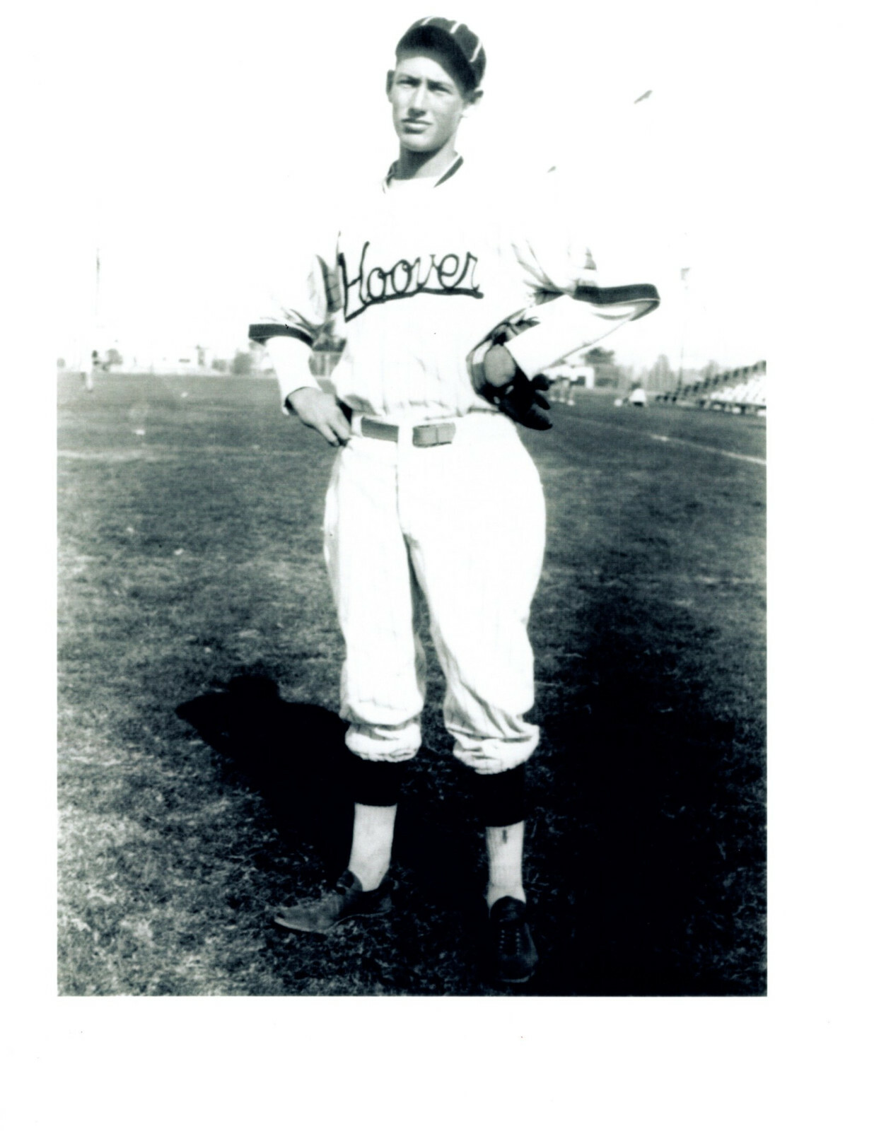 RARE 1934 1935 HOOVER HIGH TED WILLIAMS BOSTON RED SOX 8X10 PHOTO ...