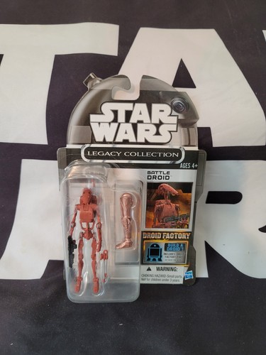 Battle Droid STAR WARS The Legacy Collection Amazon Droid Factory MOC ...