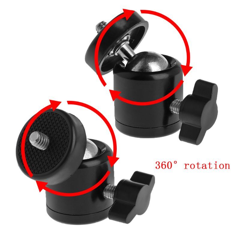 1/4" Hot Shoe Mini for Head Flash Bracket Holder Mount Screw For Camera ...