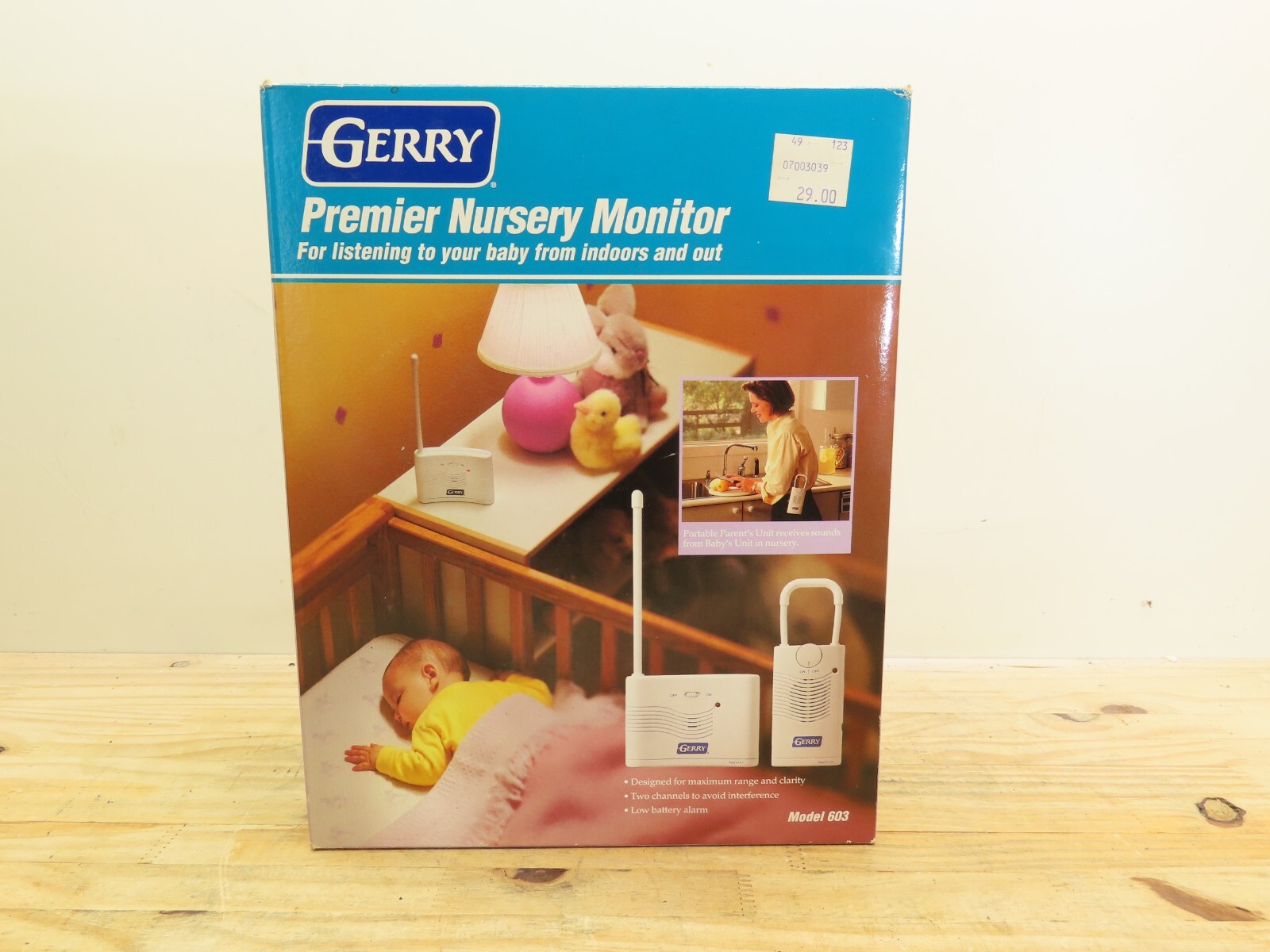 GERRY Premier Nursery Monitor-Vintage 90s Baby Monitor | eBay