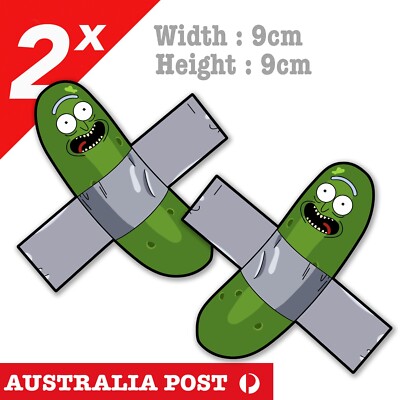 I'M PICKLE RICK - Rick and Morty Cartoon,Pickle Strap Funny Sticker | eBay