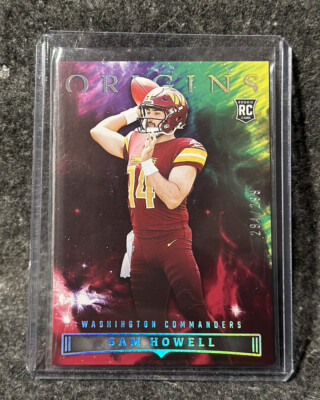 2022 Panini Origins SAM HOWELL Rookie RC Red /299 Washington Commanders ...