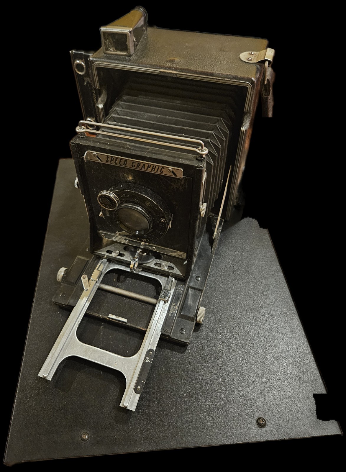 Vintage Graflex Speed Graphic 4x5 Press Camera w/ Ilex Lens & Kalart ...