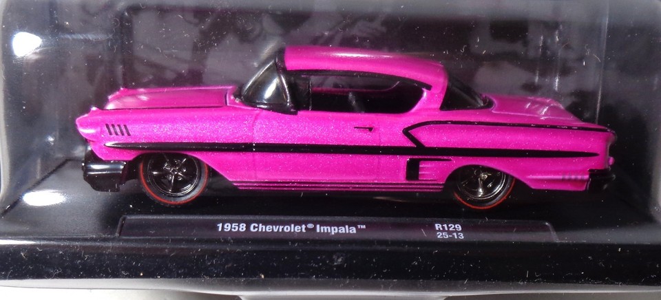 1958 Chevy Impala M2 Machines Auto-Drivers R129 Limited Edition 9,250 ...