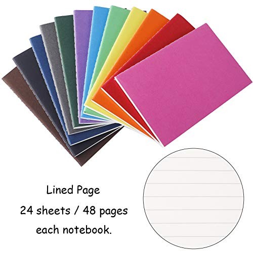 48 Pack Mini Notebooks Bulk, Small Pocket Notebook Set, Colorful ...