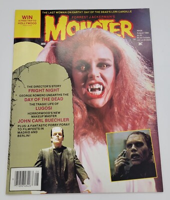 Forrest J Ackerman’s Monsterland Issue #4 August 1985 | eBay