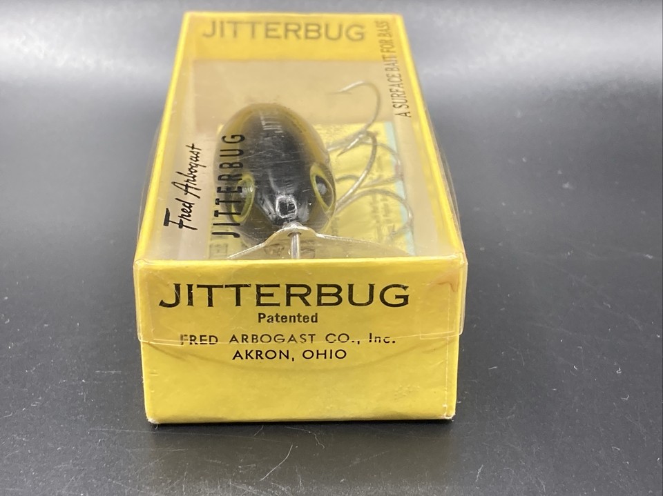 Vintage FRED ARBOGAST JITTERBUG 652 B Fishing LURE Original Box ...