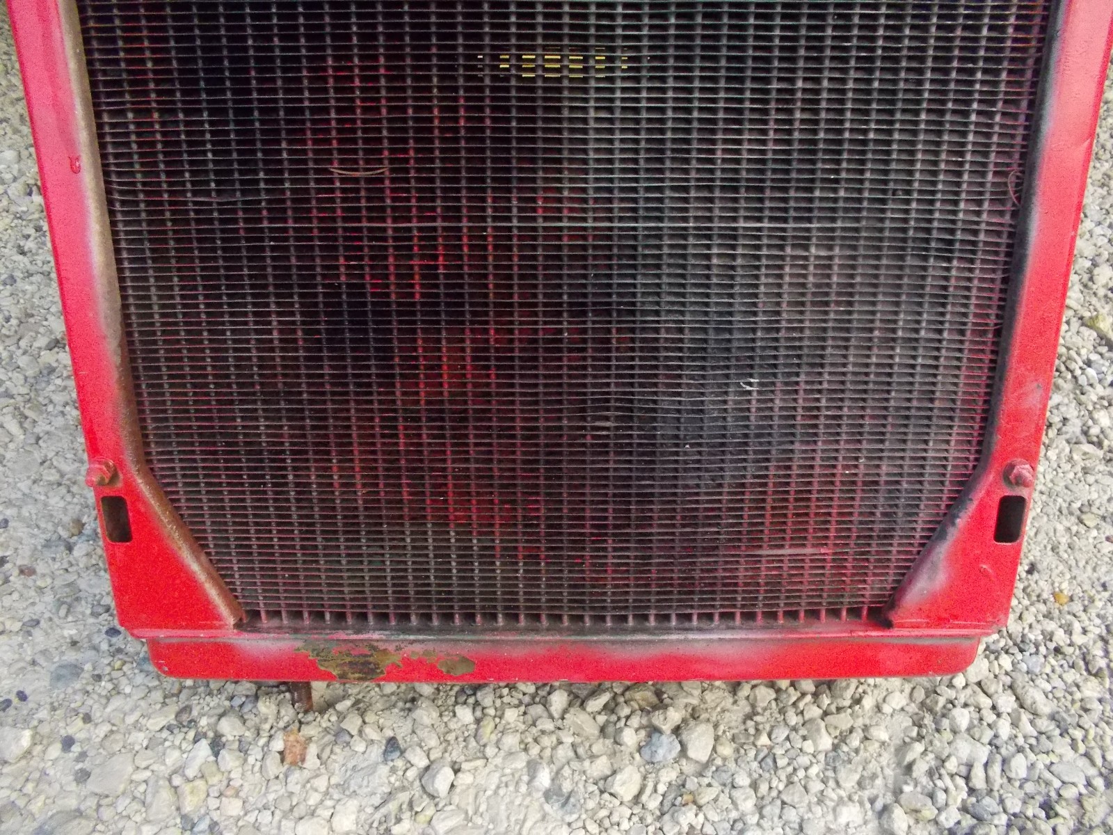 Farmall 300 tractor original IH IHC engine motor radiator assembly w ...