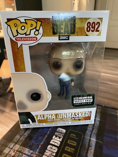 The Walking Dead Funko Pop Alpha (Unmasked) #892 - Supply Drop ...