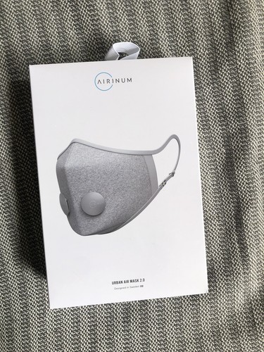 Airinum Urban Air Mask 2.0 Quartz Grey Size M New & Sealed Ships from ...