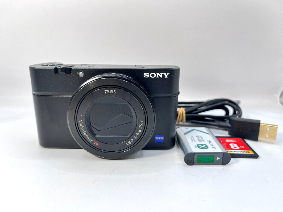 AS-IS Flash failur Sony DSC-RX100 III M3 20.1 MP CyberShot Digital ...