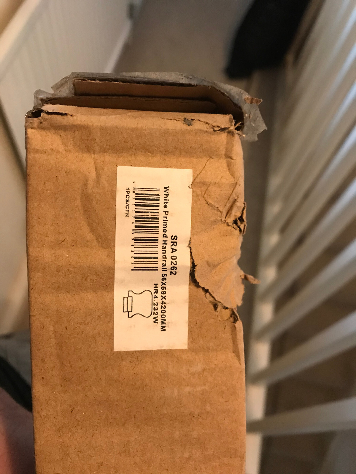 Howdens primed stairs handrail | eBay UK