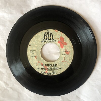 The American Rock Revival - Oh Happy Day / Stompin’ It 45 RPM Bell ...