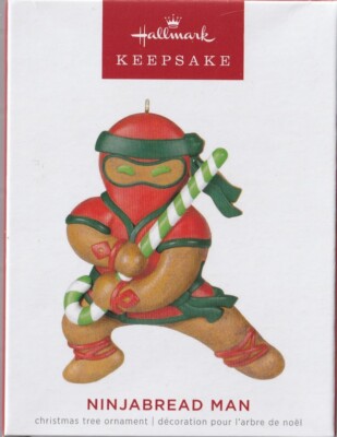Hallmark Ninjabread Ninja Gingerbread Man Keepsake Ornament 2022 | eBay