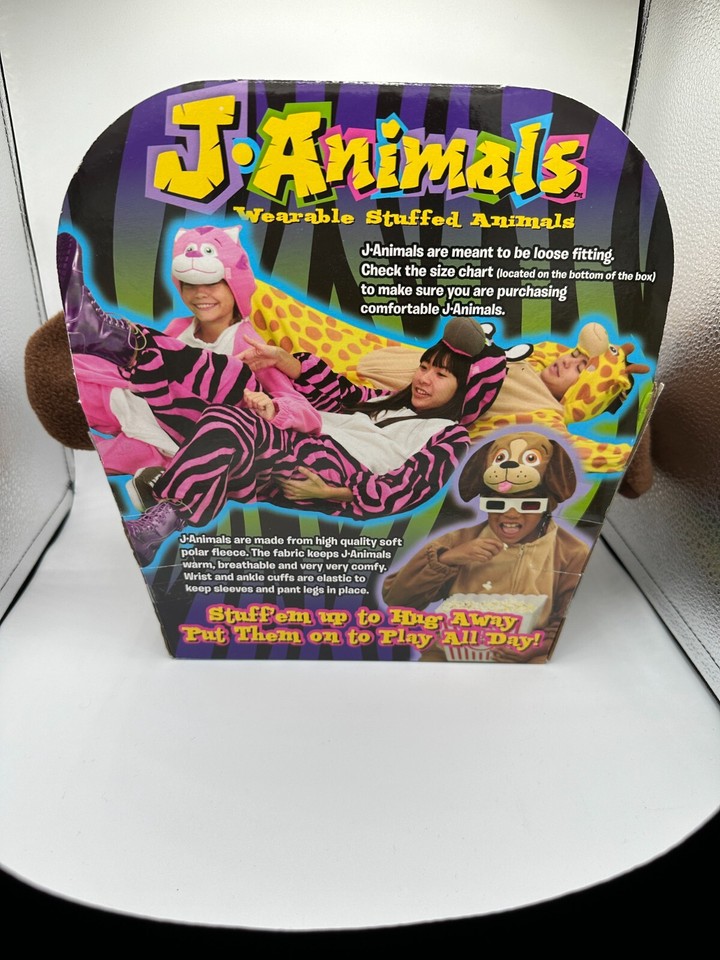 JANIMALS WEARABLE STUFFED ANIMAL DOG YOUTH MEDIUM fits 3.5 ft - 5.1 ft ...
