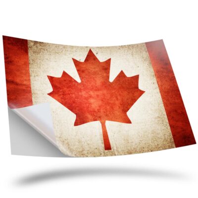 1 x Vinyl Sticker A1 - Canada Flag Canadian Travel #3165 | eBay UK