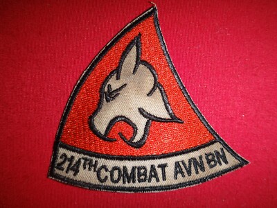 Vietnam War Patch US 214th Combat Aviation Battalion COUGARS | eBay
