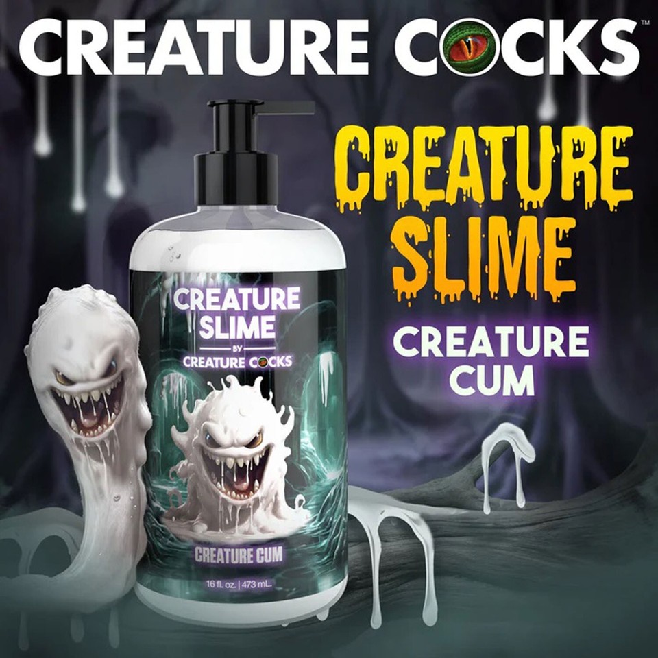 Creature Cocks Creature Slime Creature Cum 16oz - Water-Based Jizz ...