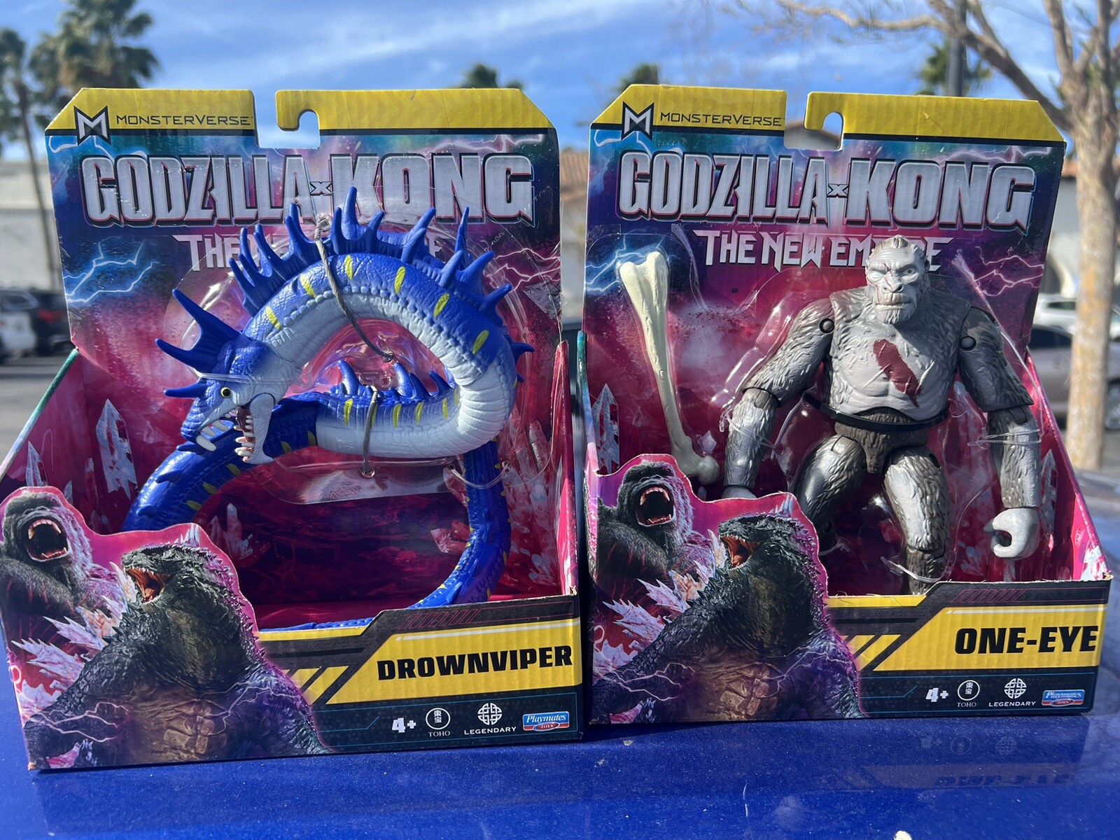 Godzilla x Kong The New Empire ONE EYE & DROWNVIPER 7" Action Figure ...