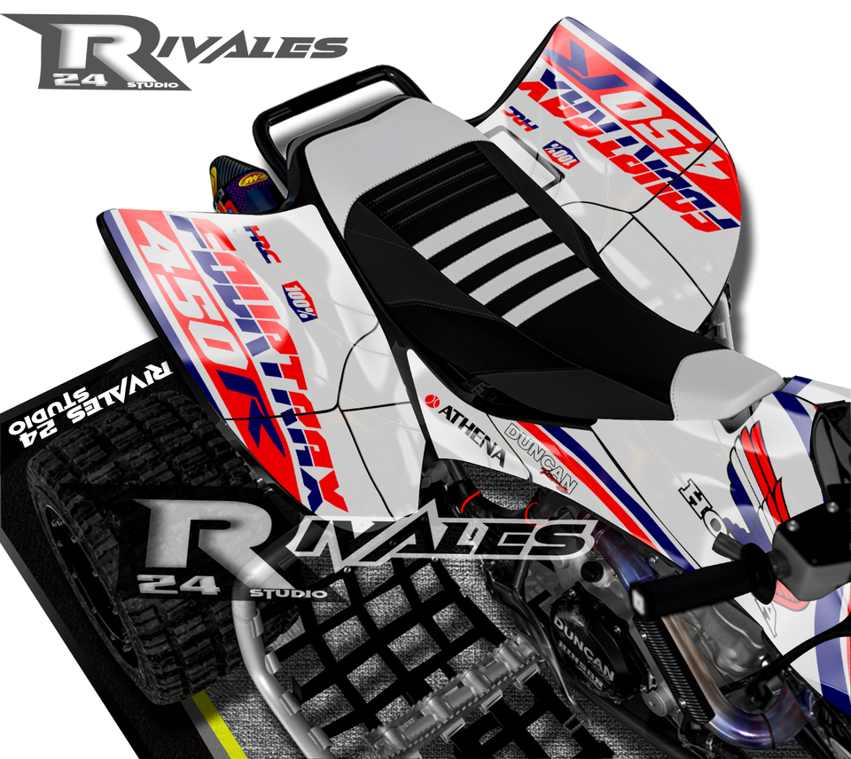 Honda TRX 450R 450ER graphics kit 2004 2005 2006 to 2014 decals ...