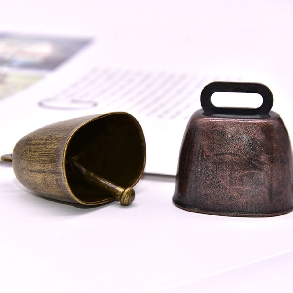16 Pcs Iron Retro Cattle Bells Livestock Bells for Farming Accessories ...