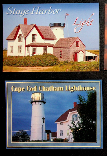 12 modern CAPE COD LIGHTHOUSE post cards #15 | eBay