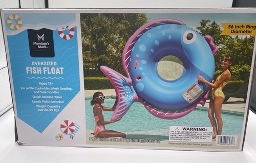 Member's Mark Oversized Inflatable Pool Float (Fish) | eBay