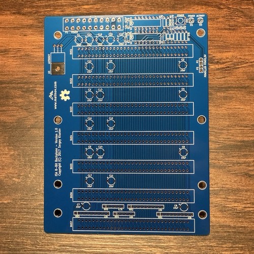 ISA 8-Bit Backplane PCB By Sergey Kiselev HASL PCB Only | eBay