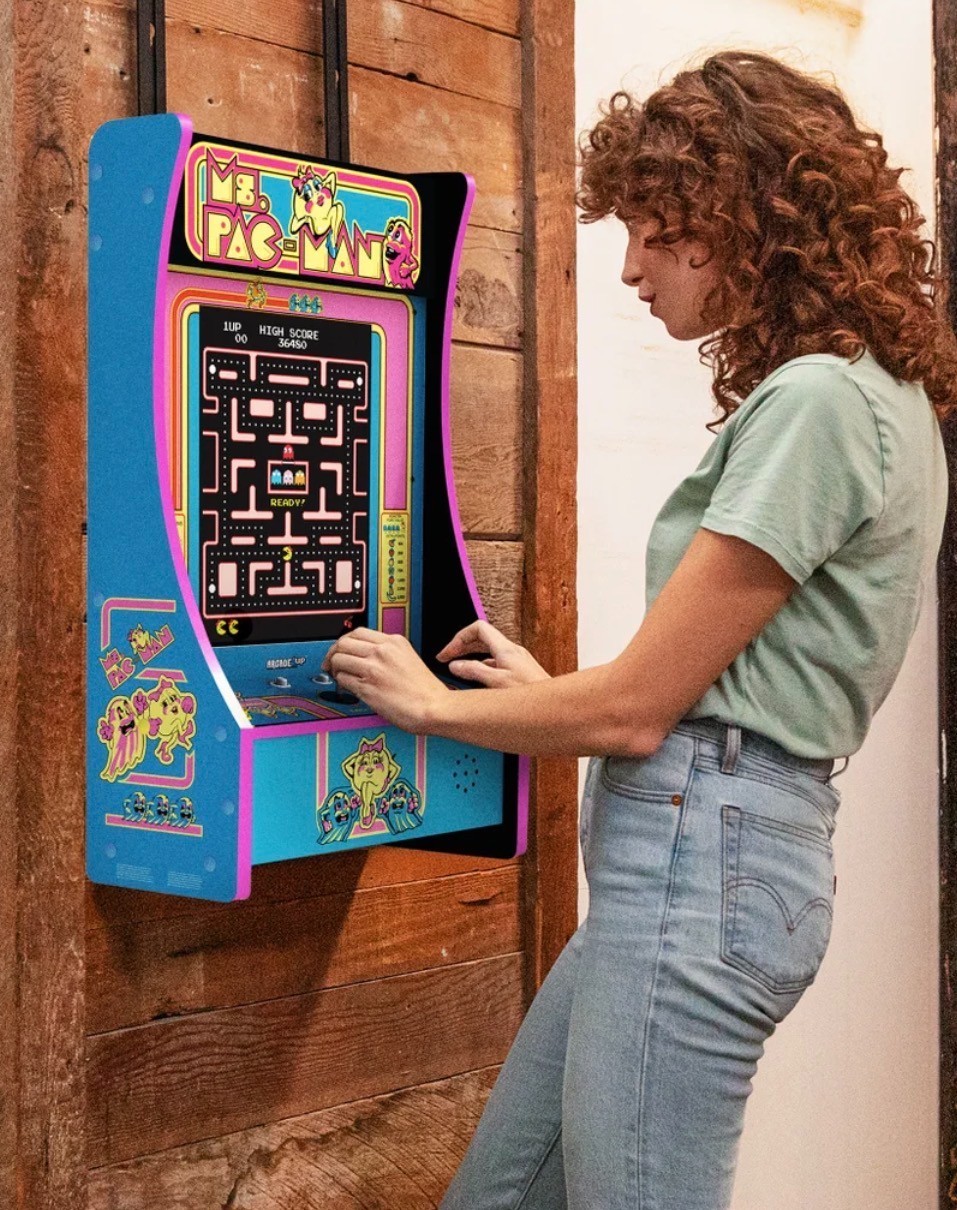 ms pacman arade wall unit Partycade Arcade1up LED Screen | eBay