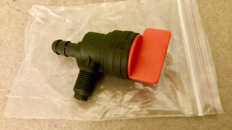Small Engine Plastic Gas Tank Shutoff Valve. | eBay