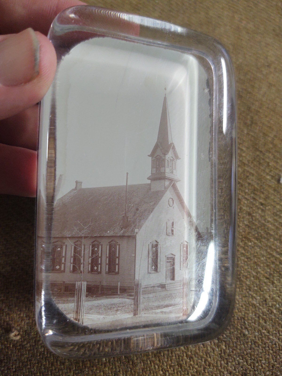 Historical Antique glass Pennsylvania paperweight East Mauch Chunk ...