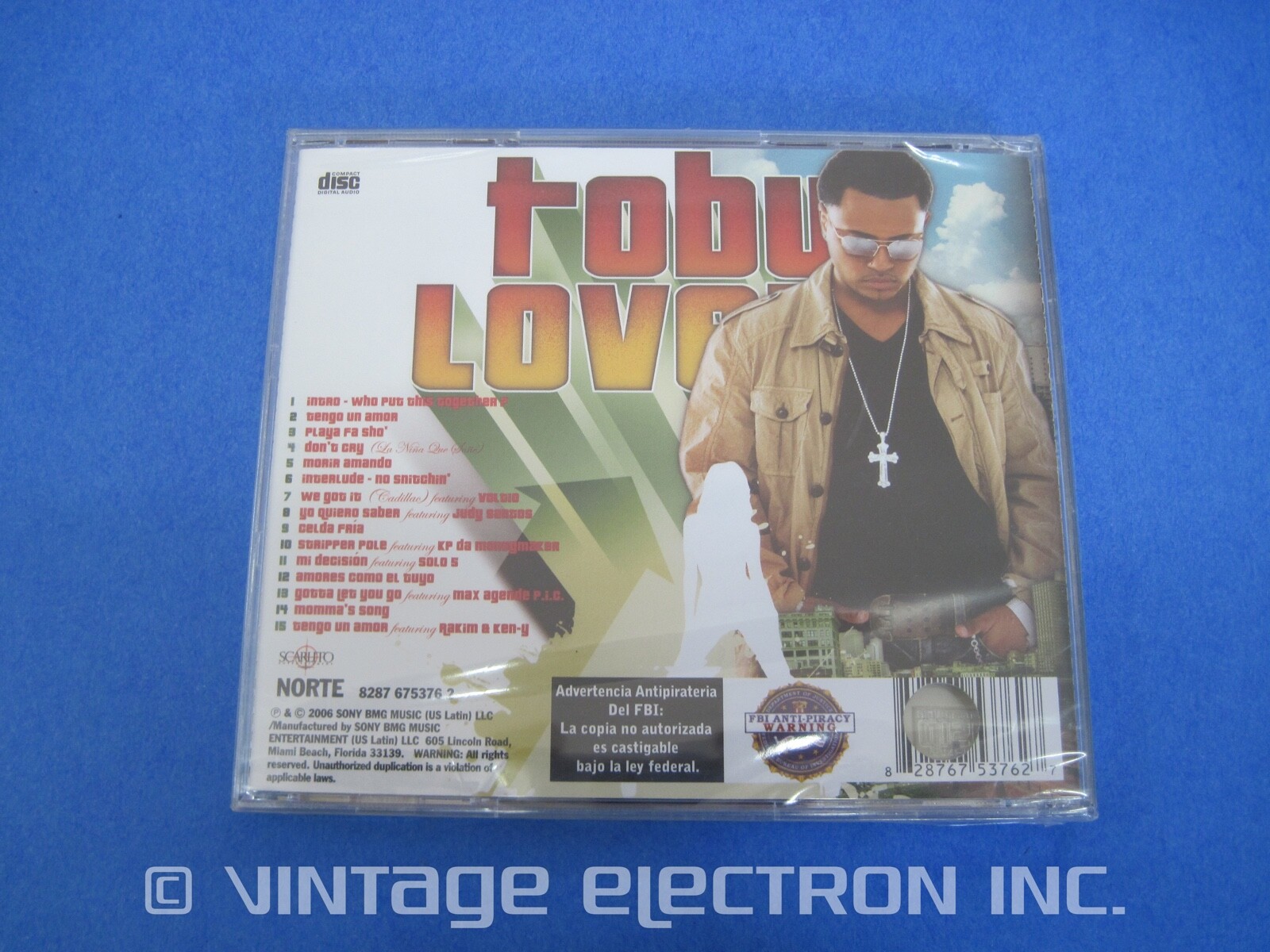 Toby Love - Self-Titled (NEW CD, 2006) - Bachata, R&B 828767537627| eBay