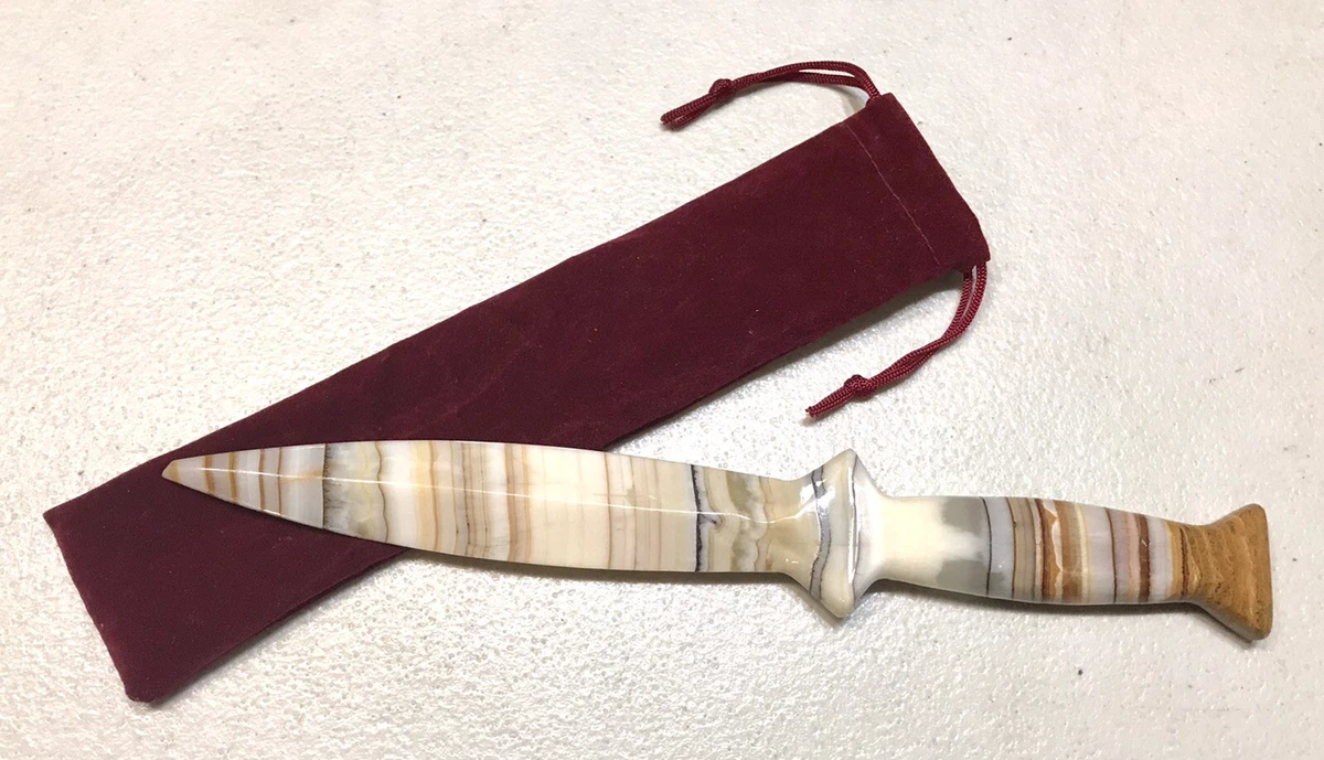 Aztec Obsidian Dagger