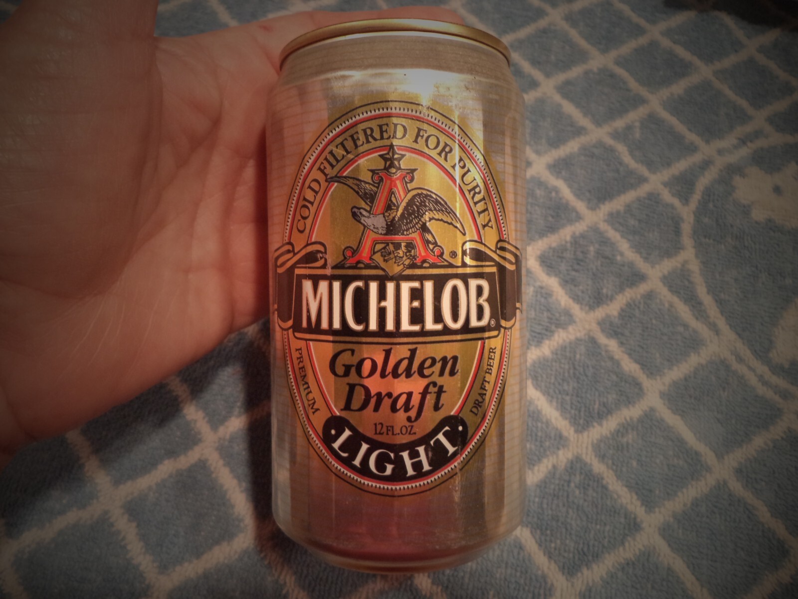 MICHELOB BEER GOLDEN DRAFT LIGHT 12 OZ ALUMINUM BEER CAN ANHEUSER BUSCH ...