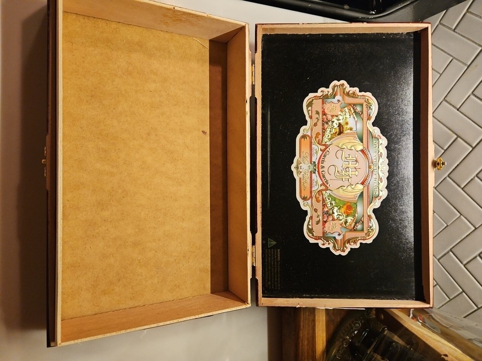 My Father Cigars No5 Toro Empty Wooden Cigar Box 11x7x2.5 | eBay