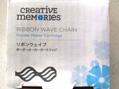 Creative Memories RIBBON WAVE CHAIN Border Maker Cartridge NEW NLA | eBay