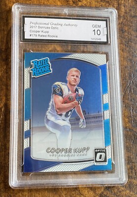 ‘17 Panini Optic Cooper Kupp Rated Rookie Gem MINT RC🔥 RARE 📈SP Invest ...
