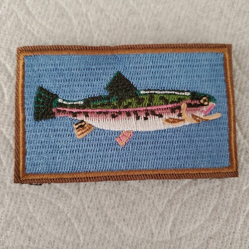TROUT FISHING Tactical Morale Patch Hook and Loop | eBay