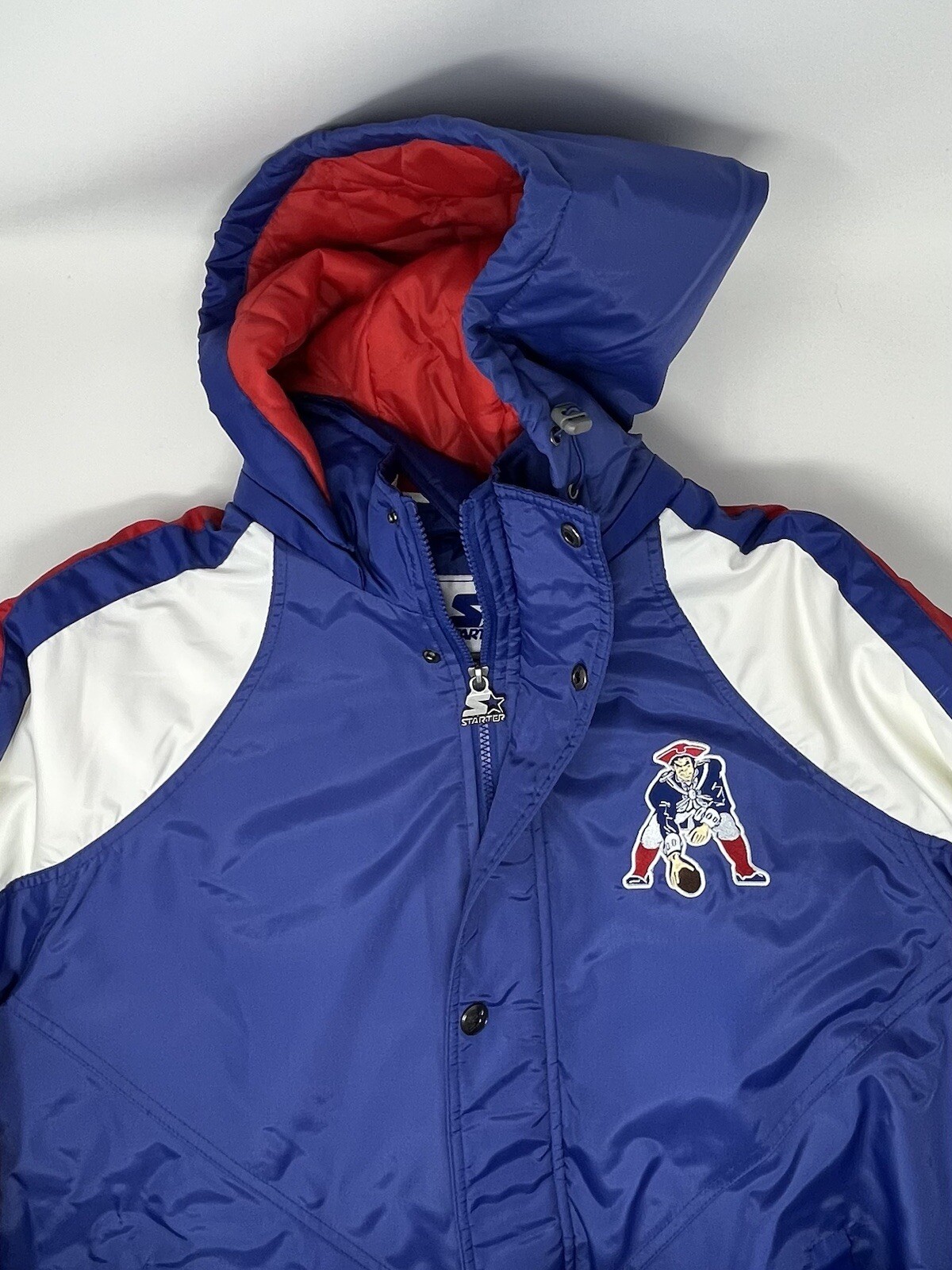 New England Patriots NFL Modern Starter Puffer Jacket (XL) BRAND NEW | eBay