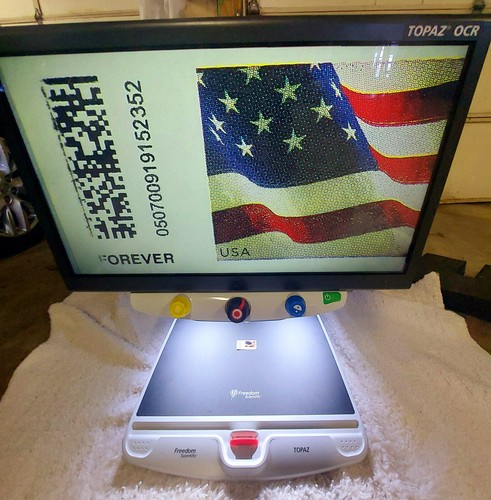 Freedom Scientific Topaz OCR 24" Video Magnifier, Text to Speech ...
